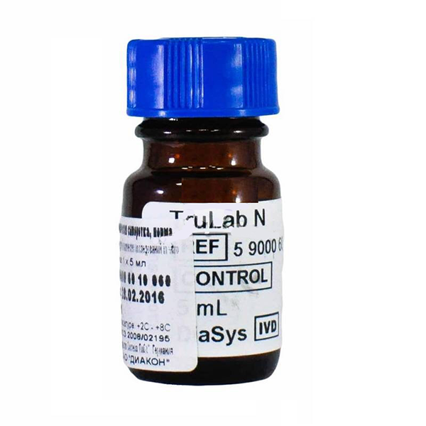 Контрольная сыворотка Норма TruLab N реагент диагностический для ...