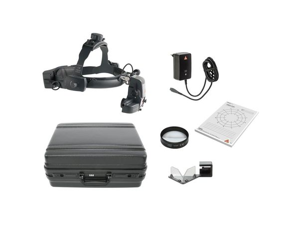 OMEGA 500 LED 6В — непрямой офтальмоскоп, набор с аккумулятором на ...